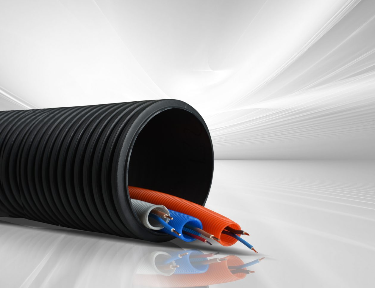 HDPE Underground Corrugated Cable Casing Pipe - Pınarsan Electric ...